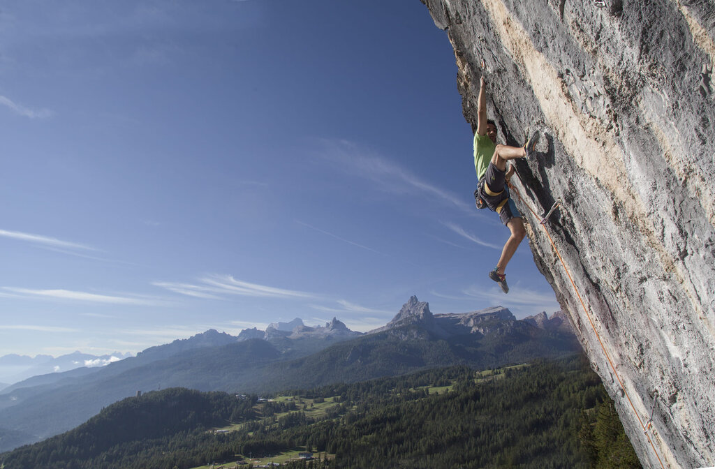 Via ferratas and cliffs in the Belluno Dolomites