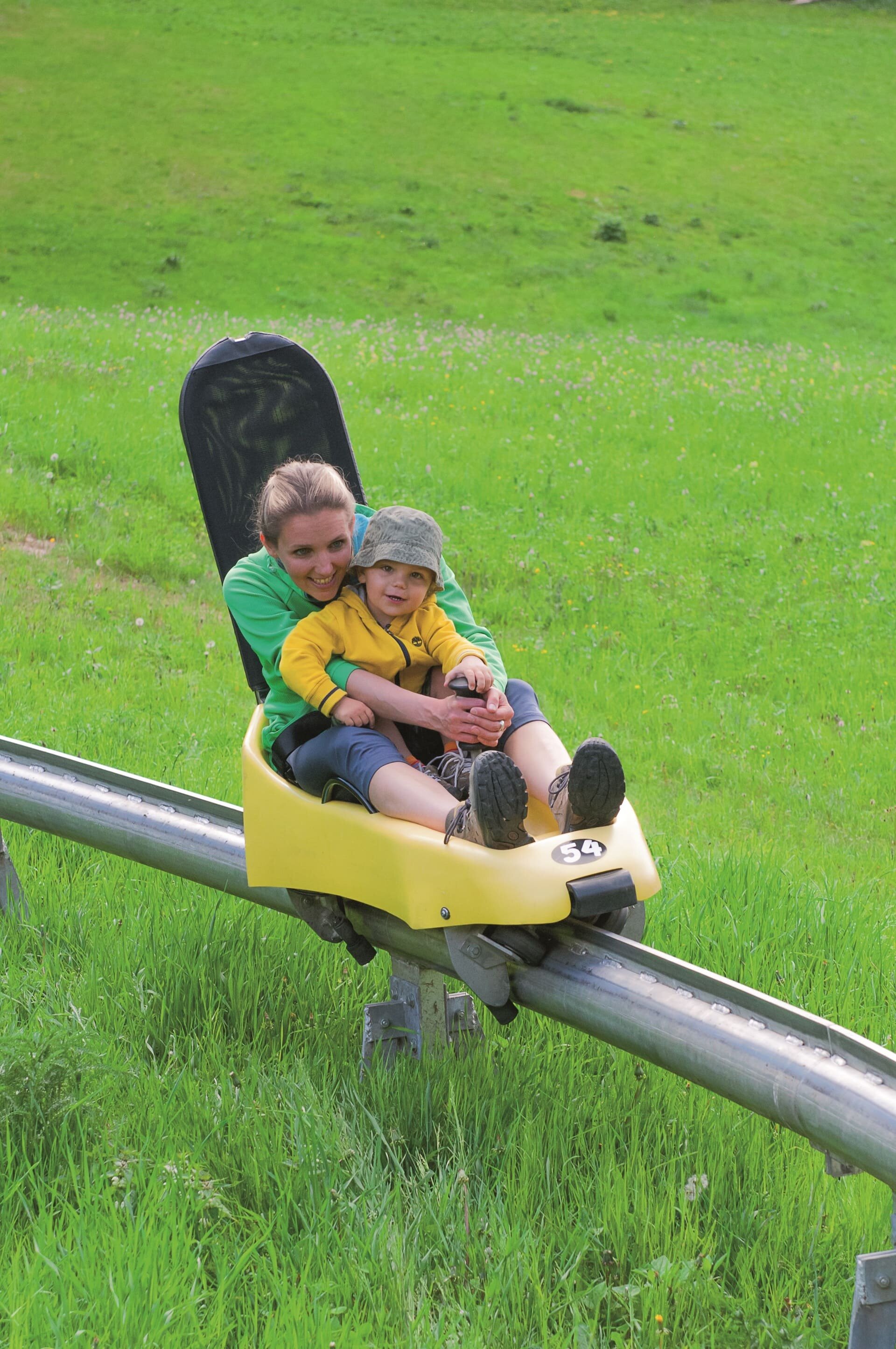 Funbob durante la vacanza in montagna con i bimbi?
