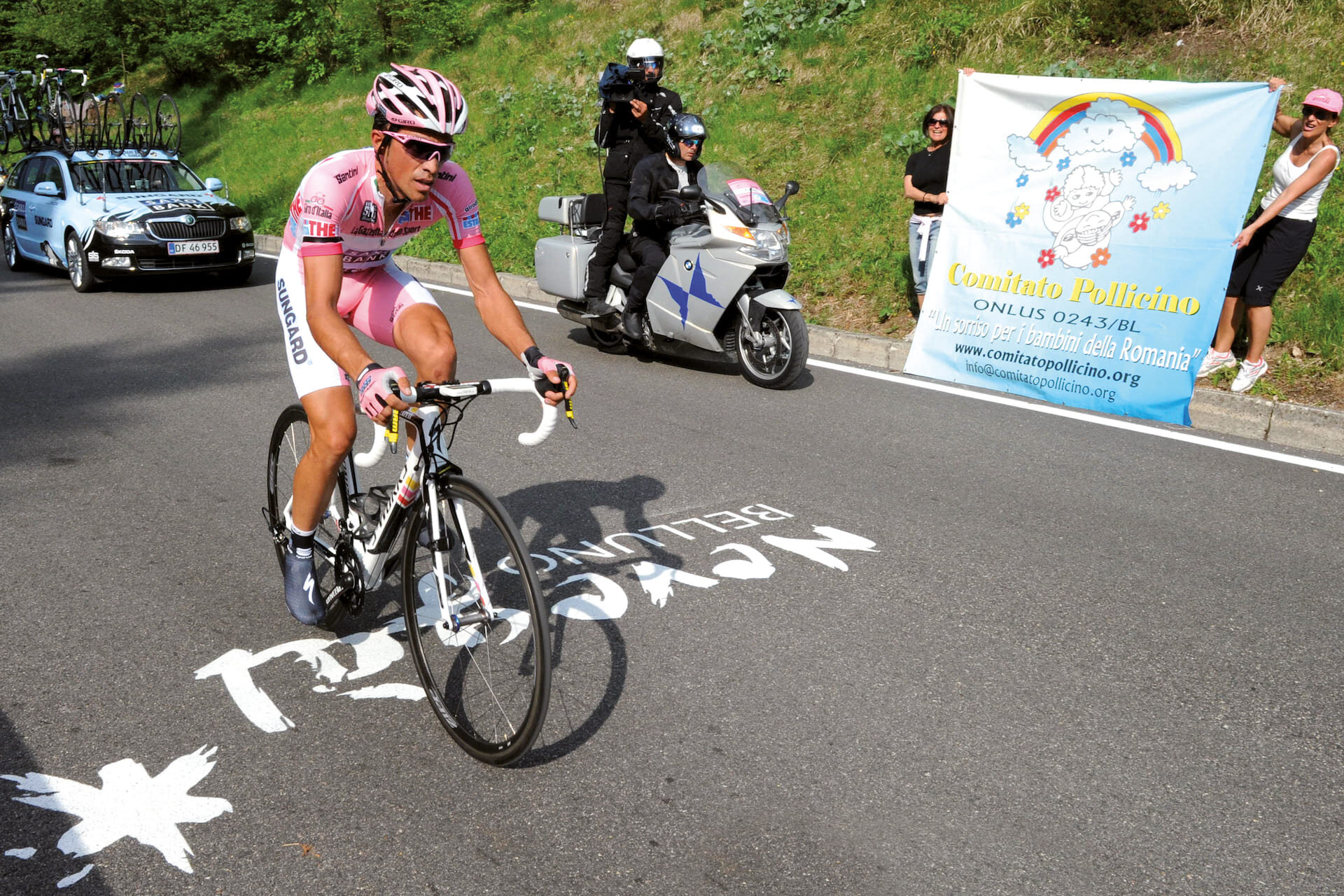Contador's epic uphill time trial at Nevegal