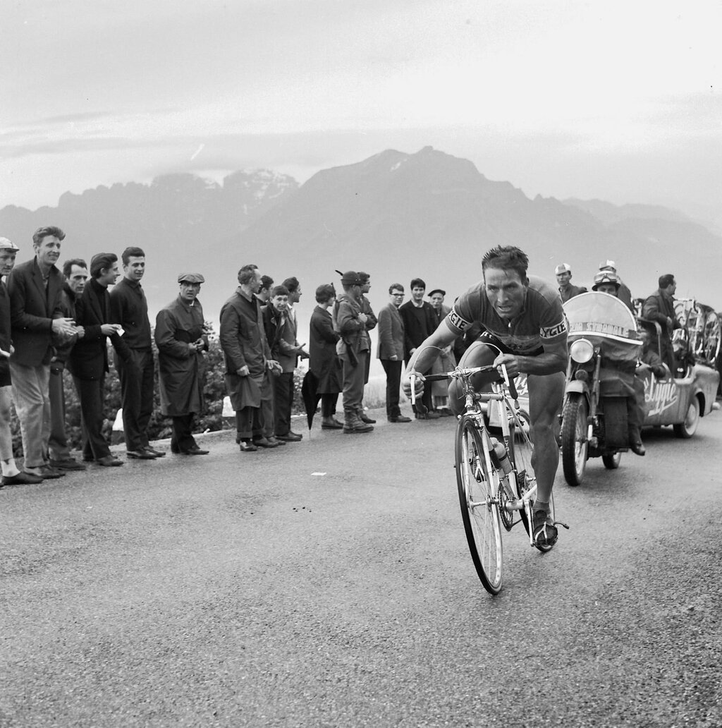 L'epica cronoscalata di Contador al Nevegal