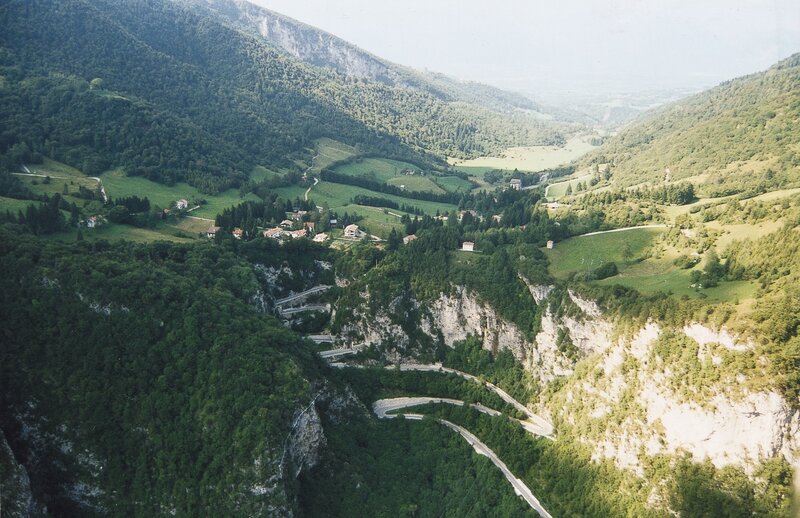 The Passo Cereda of the Giro d'Italia