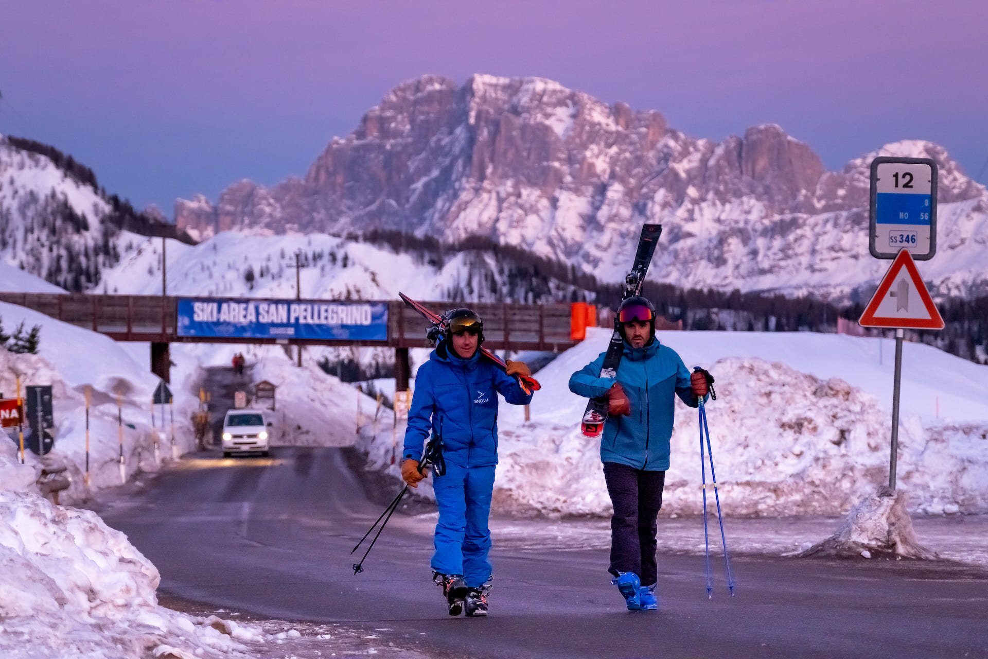 Falcade and the San Pellegrino ski area