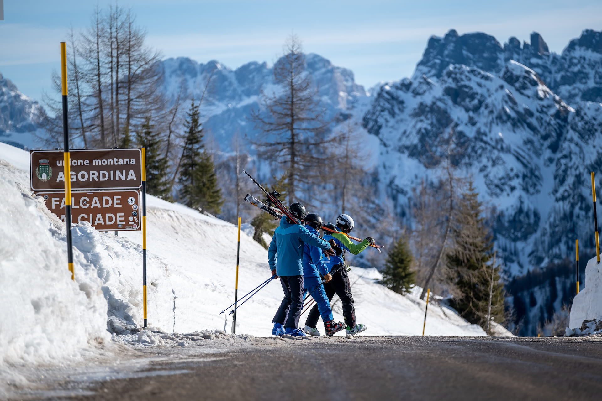 Falcade and the San Pellegrino ski area