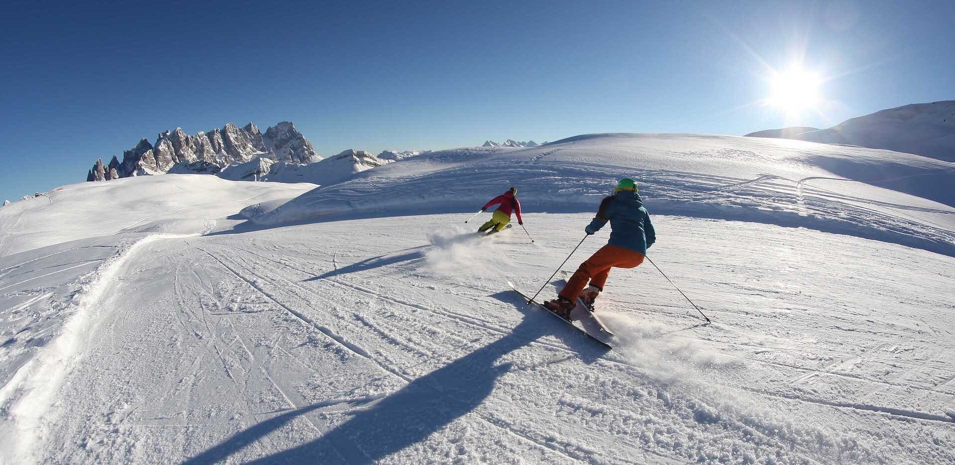 Falcade and the San Pellegrino ski area