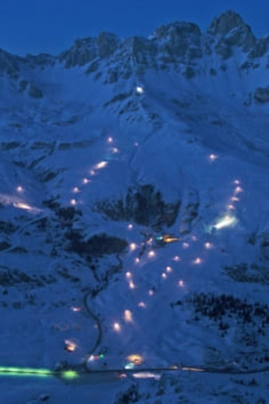 Falcade and the San Pellegrino ski area