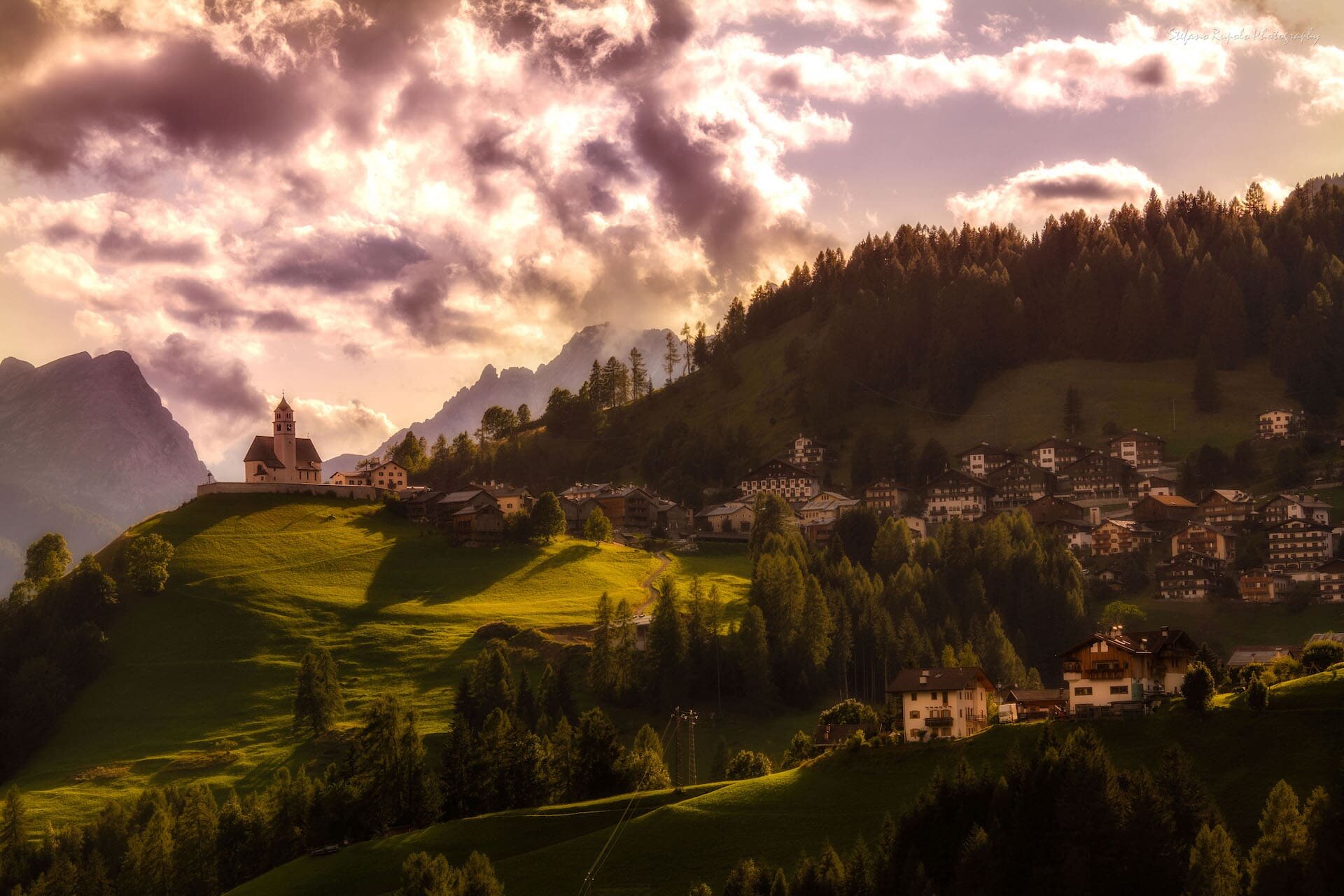 Panoramic views from Colle Santa Lucia