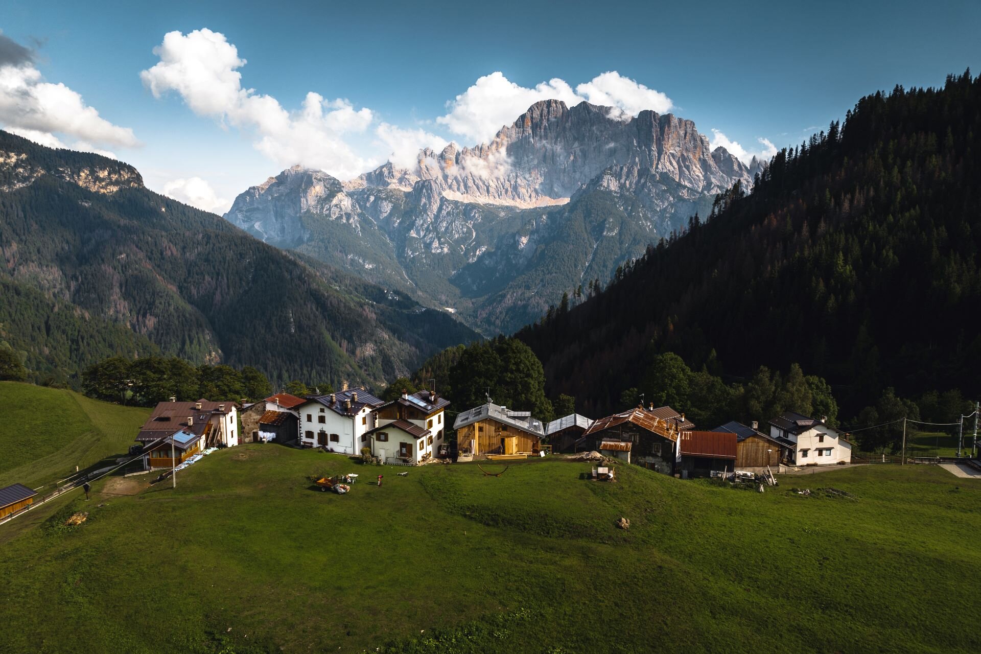 Marmolada: the highest mountain in the Dolomites
