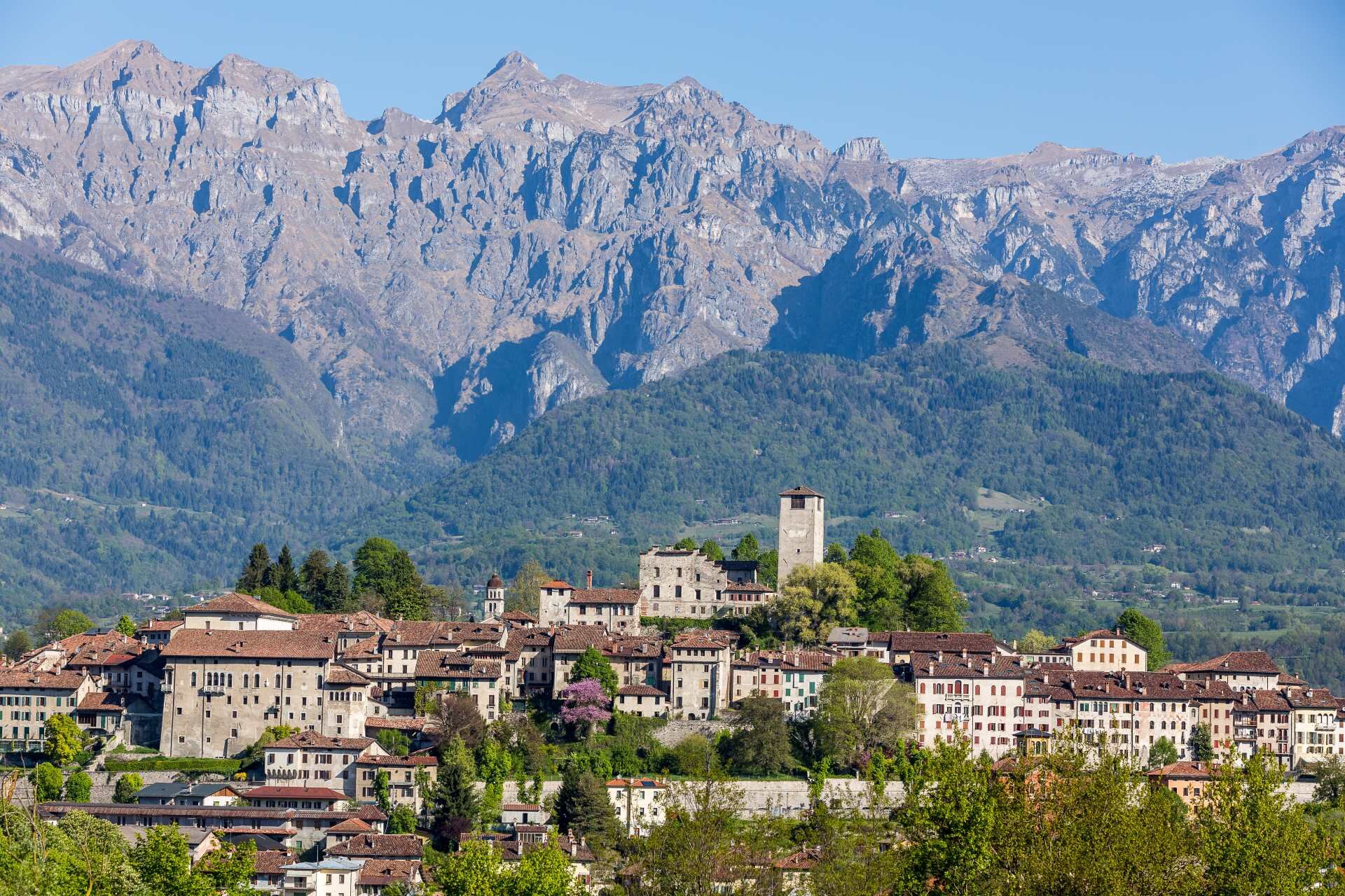 Feltre gateway to the Belluno Dolomites
