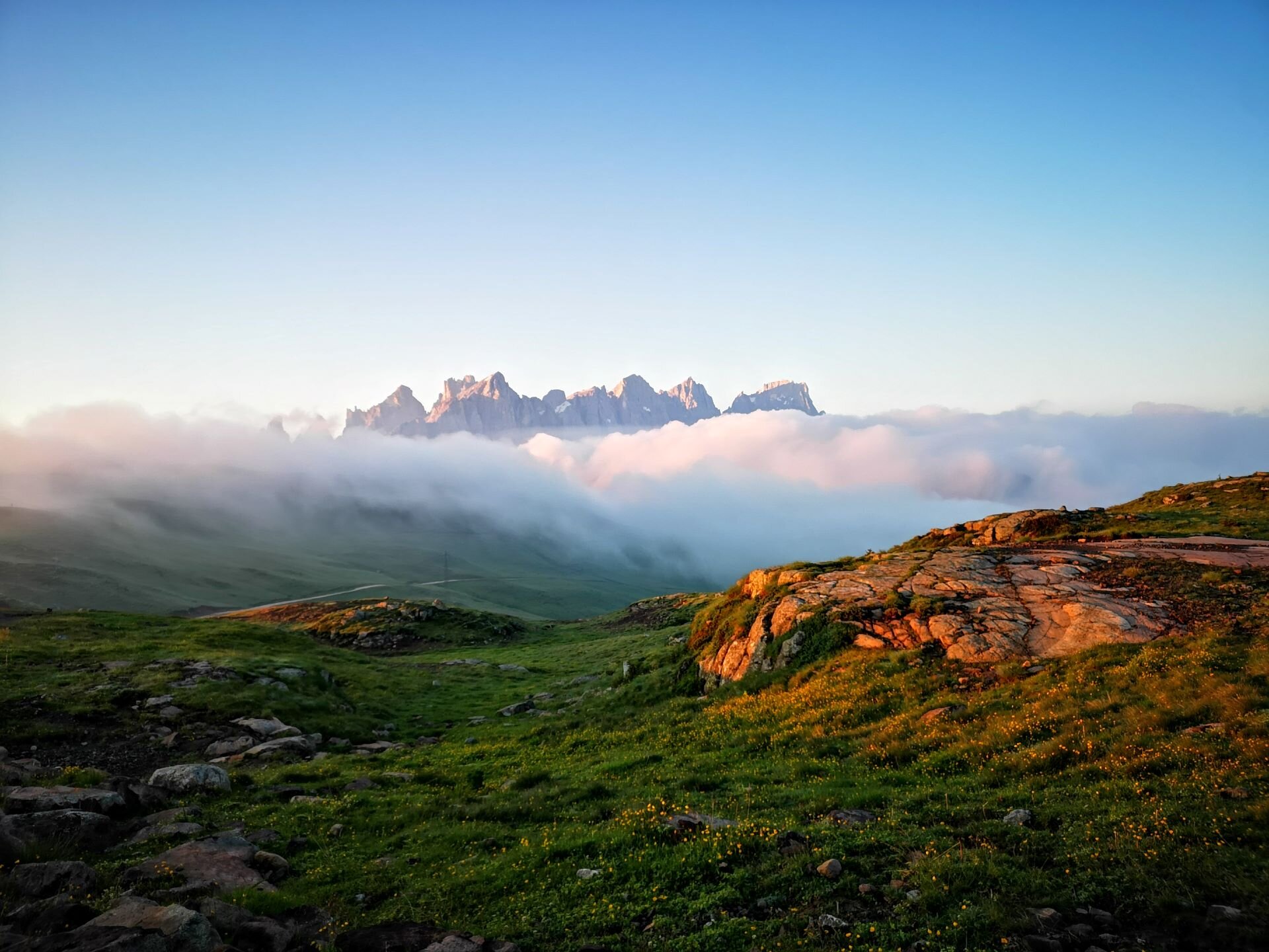 Falcade between Veneto and Trentino