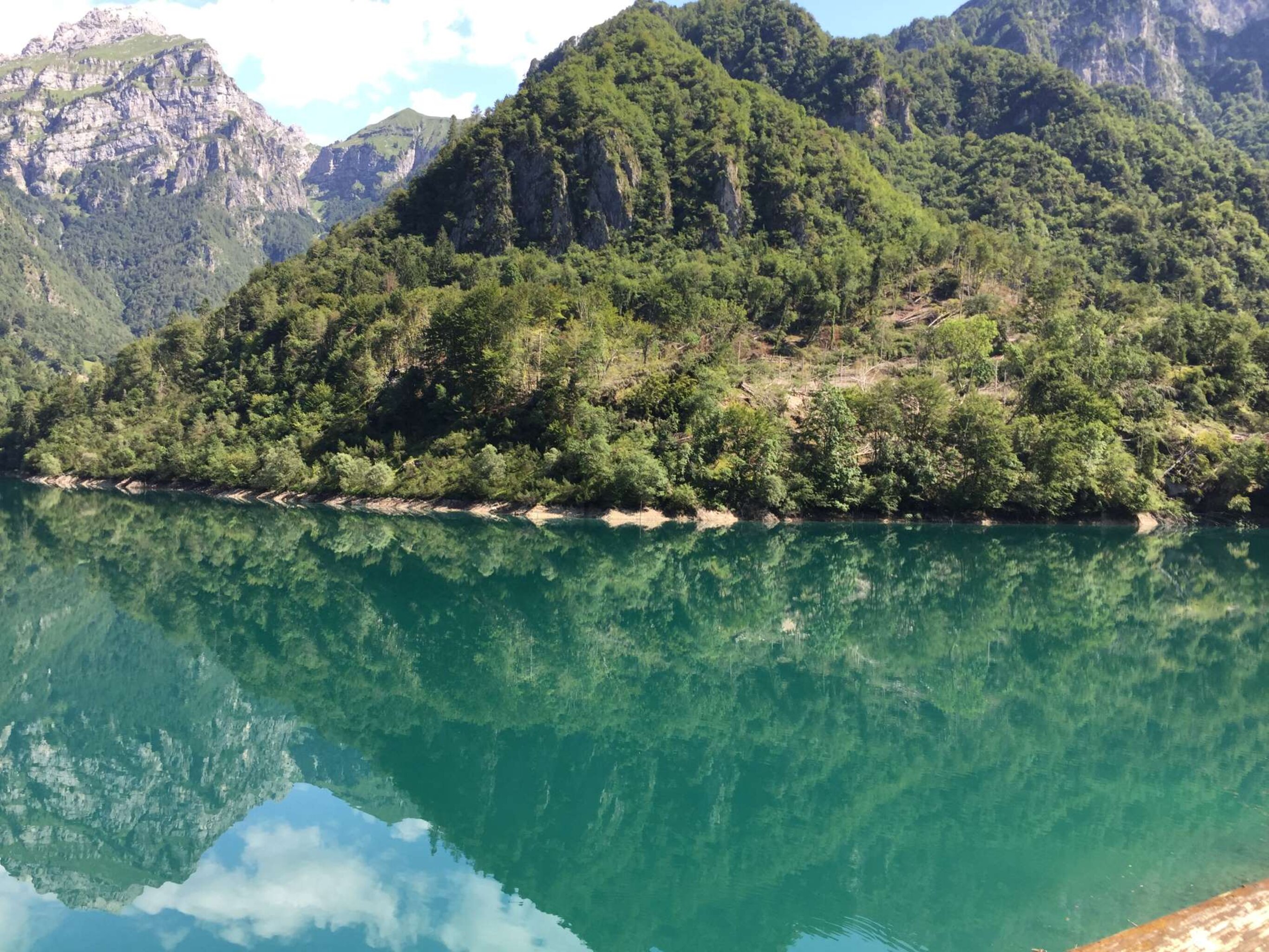 Il lago Della Stua in Val Canzoi