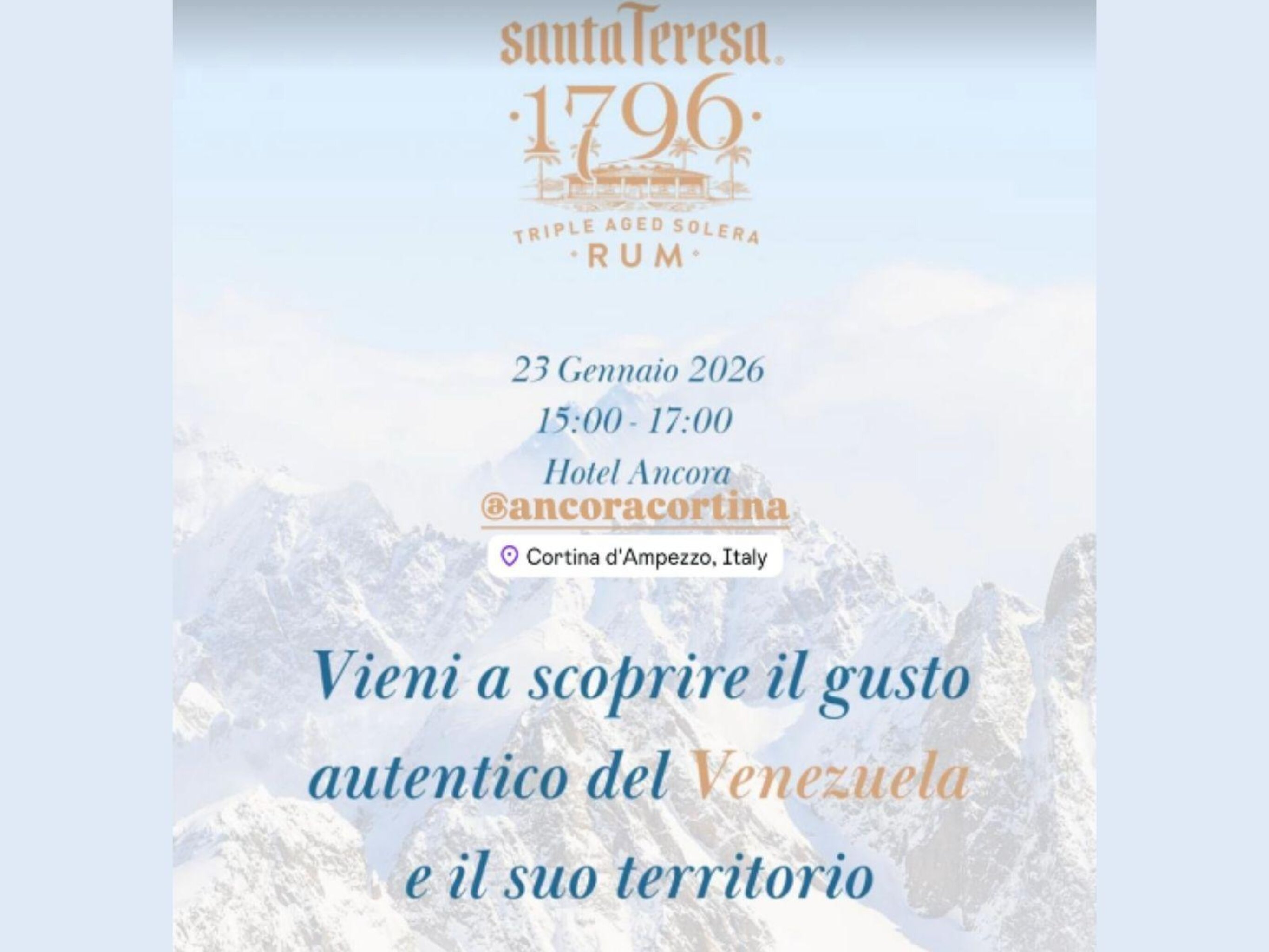 Santa Teresa 1796 at Hotel Ancora