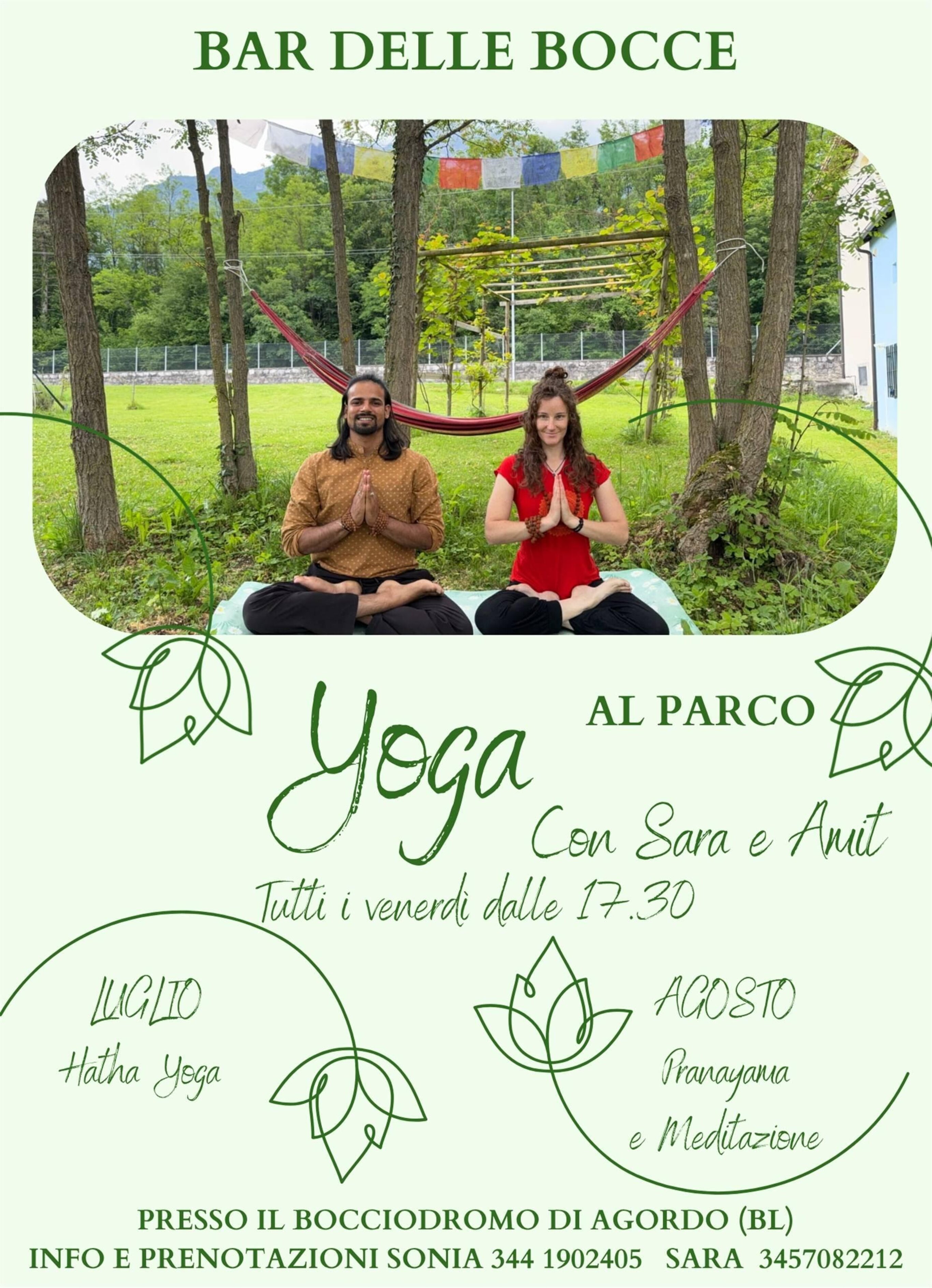 Veranstaltungen - Yoga al parco con Sara e Anit - Alleghe - Falcade - Zoldo